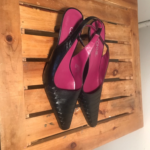 Connie | Shoes | Vintage Connie Open Back Heelssz 6 | Poshmark
